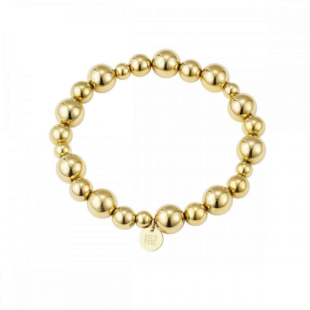 Brea Elastic Bracelet Gold - BRACELETS - ALL JEWELRY